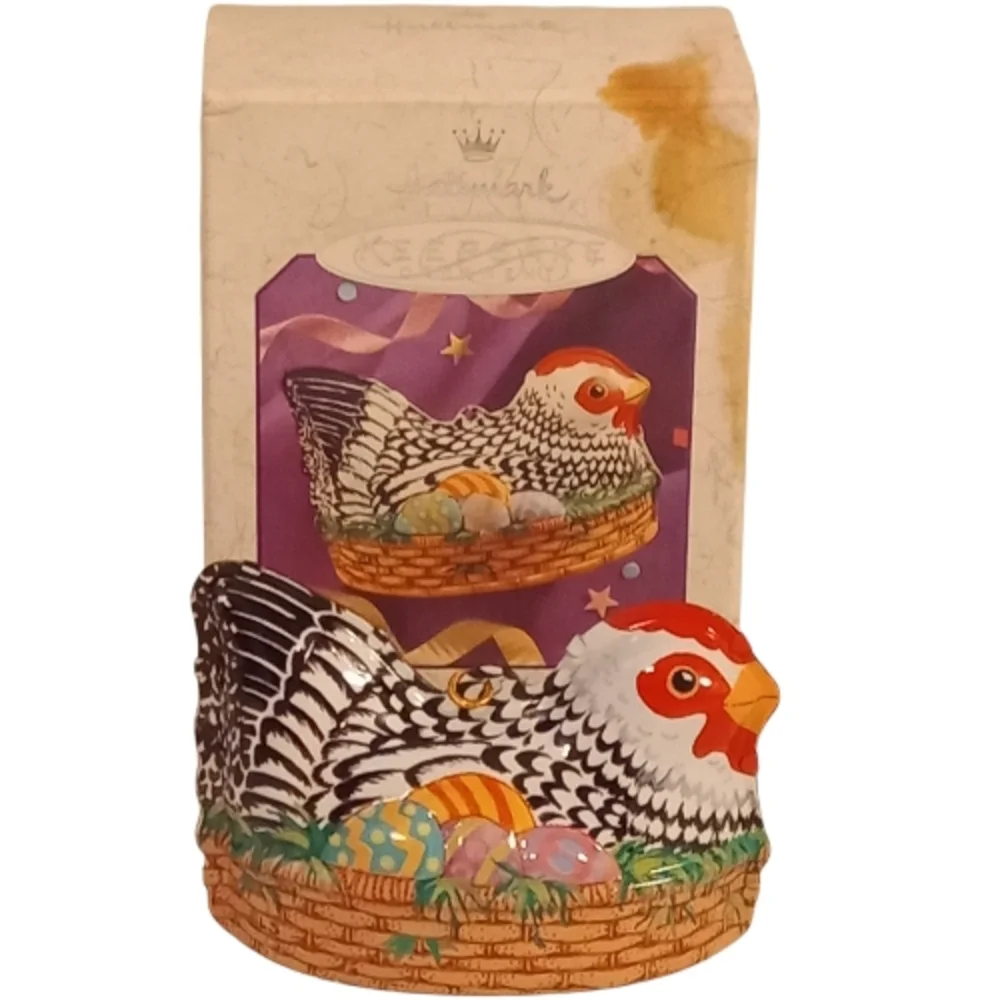 Hallmark | Holiday | Hallmark Ornament Easter Egg Nest In Original Box ...